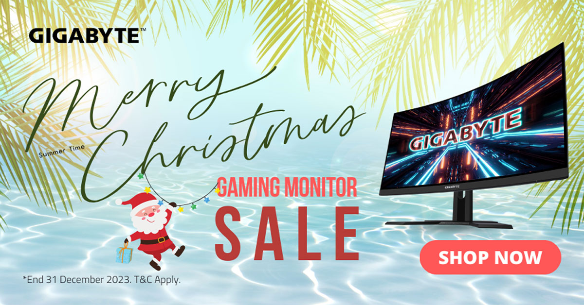 Gigabyte Christmas Gaming Monitor Sale | PLE Computers