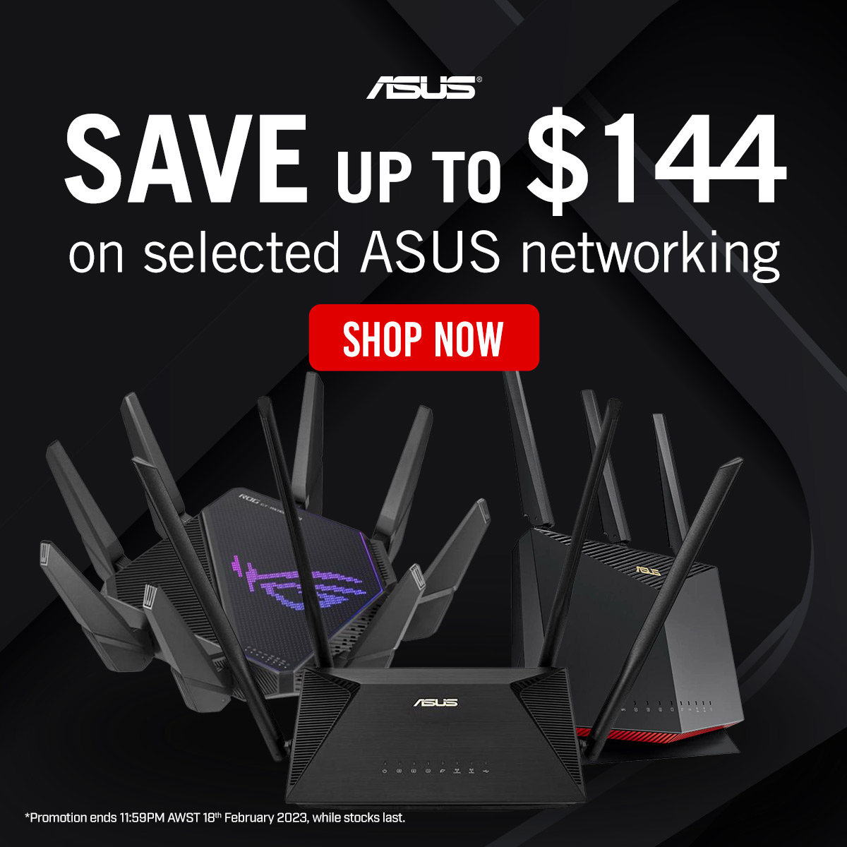 ASUS February WLAN Promo | PLE Computers