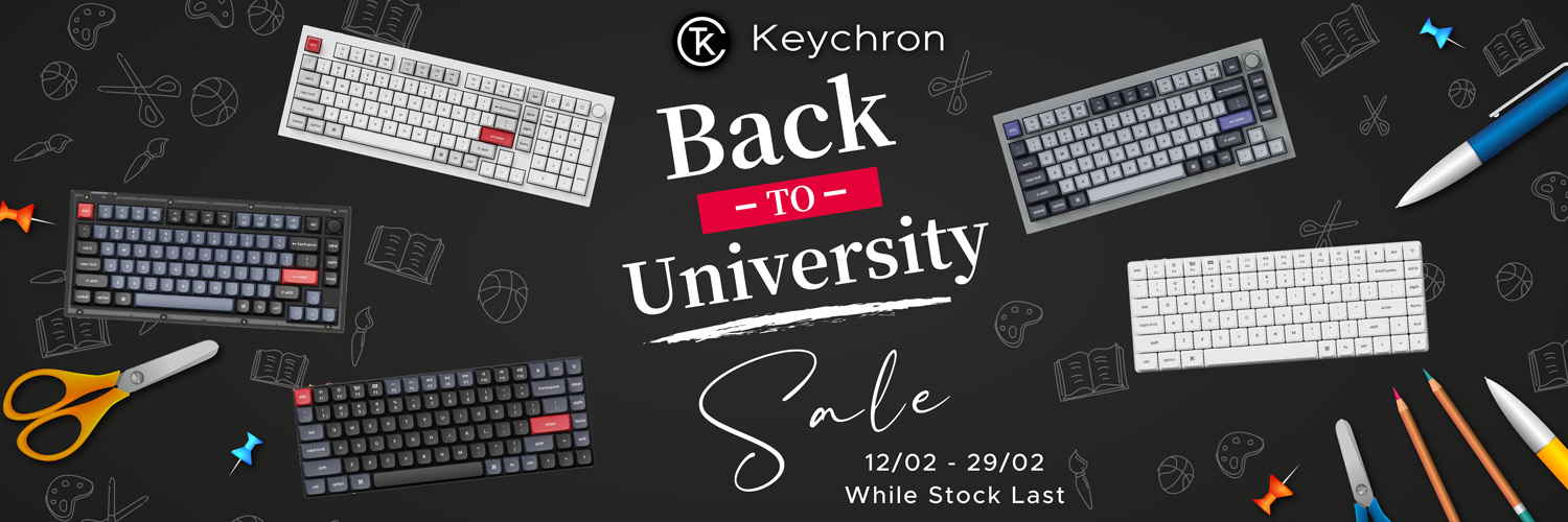 Keychron Back to University Sale | PLE Computers