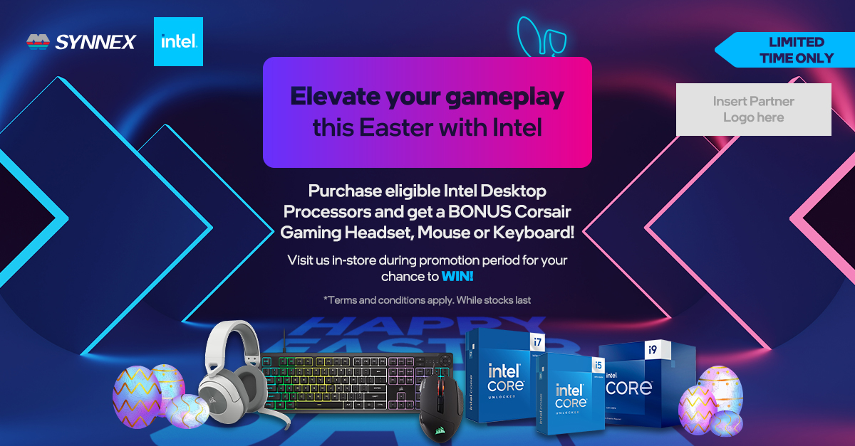 Intel Easter Instore Promotion | PLE Computers