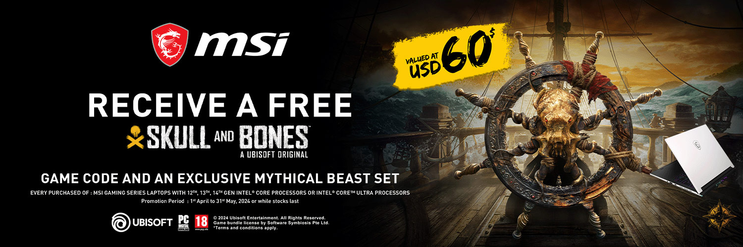 MSI FREE Skull and Bones™ Game Code and an Exclusive MYTHICAL BEAST SET ...