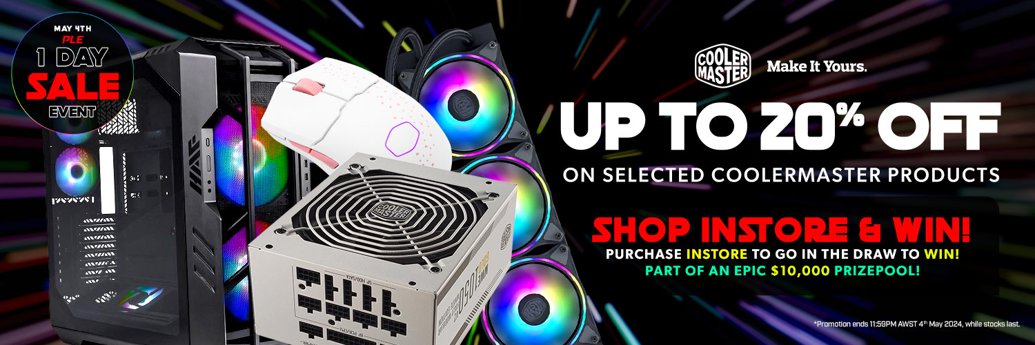 Coolermaster Ple Day Sale | PLE Computers