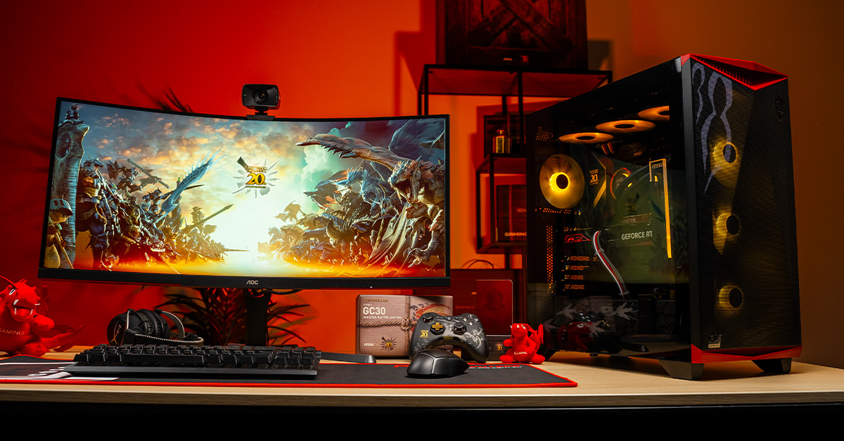 PLE x MSI x Monster Hunter Gaming PC 🐲 | PLE Computers