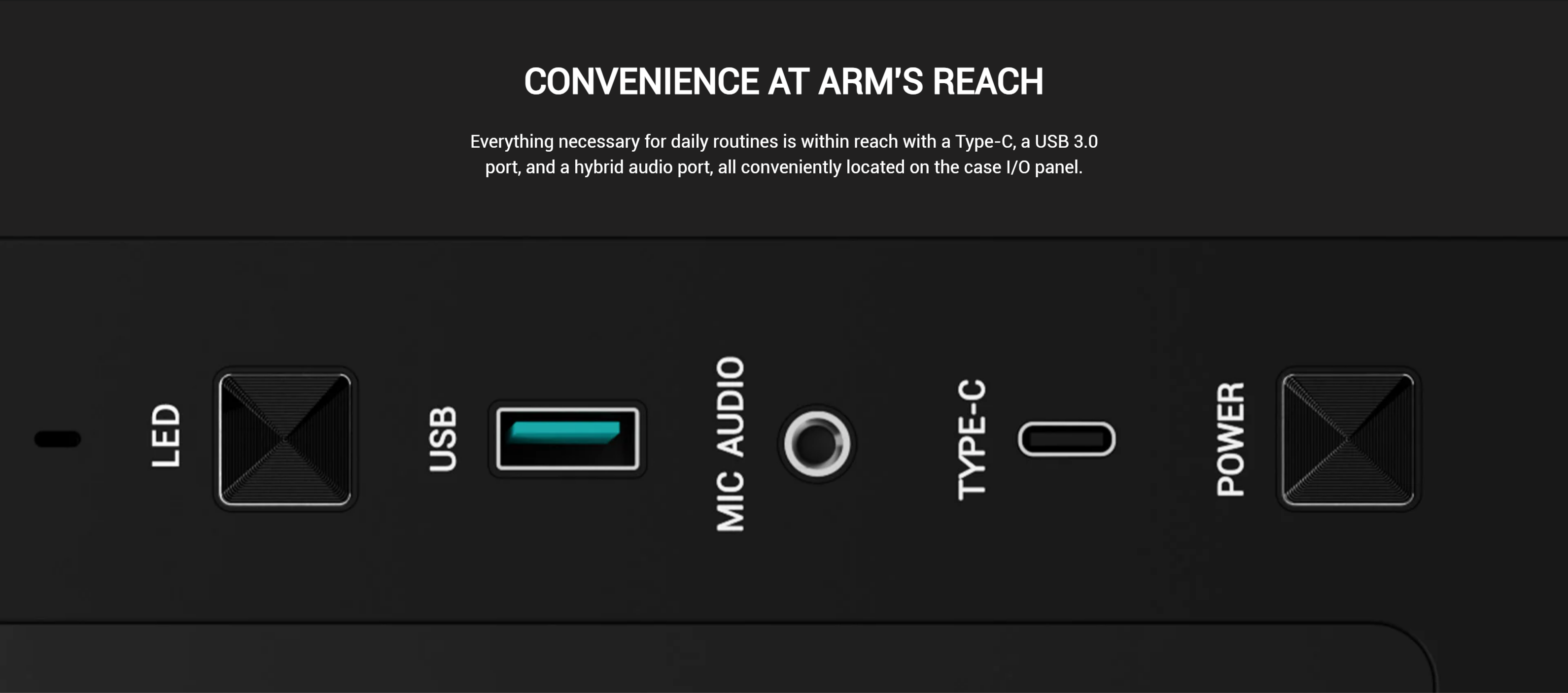 DeepCool CH360 mATX Case - Black | PLE Computers