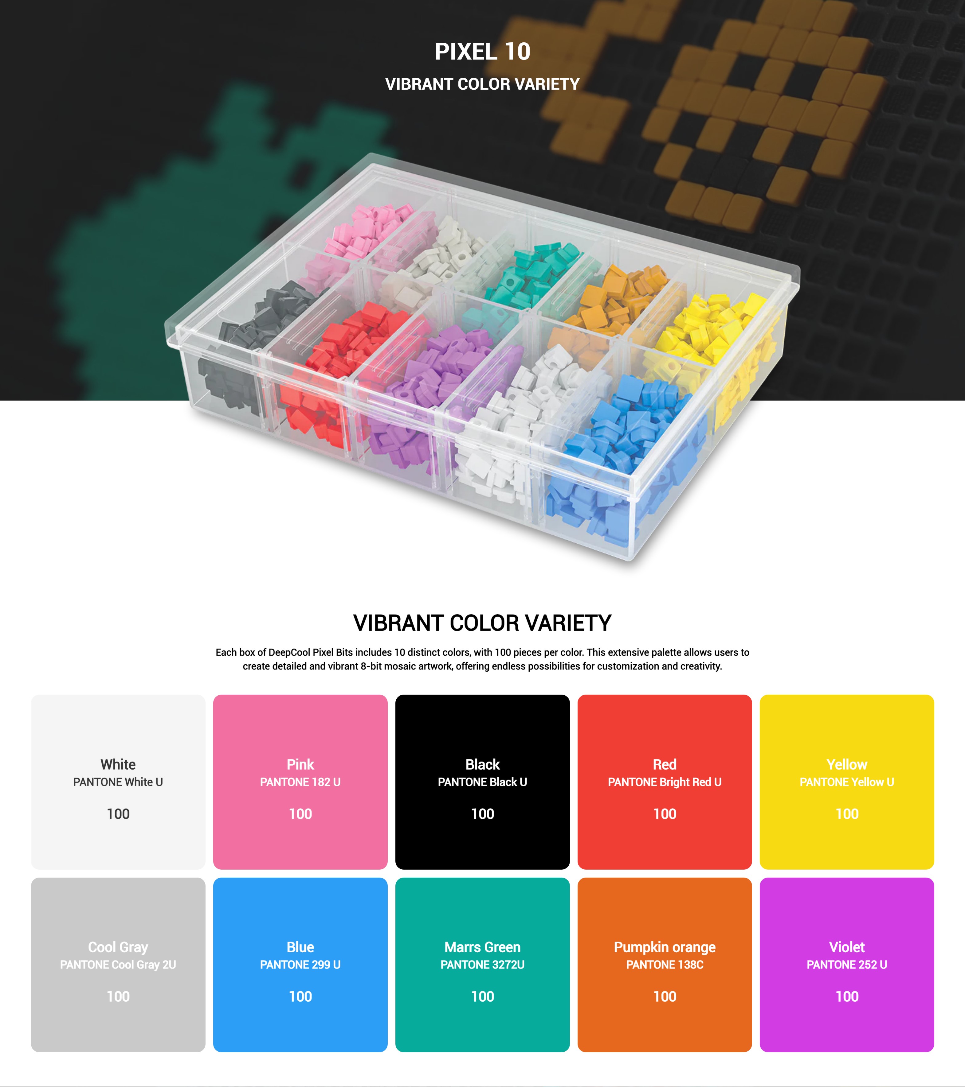 DeepCool PIXEL 10 Decorative Case Bits | PLE Computers