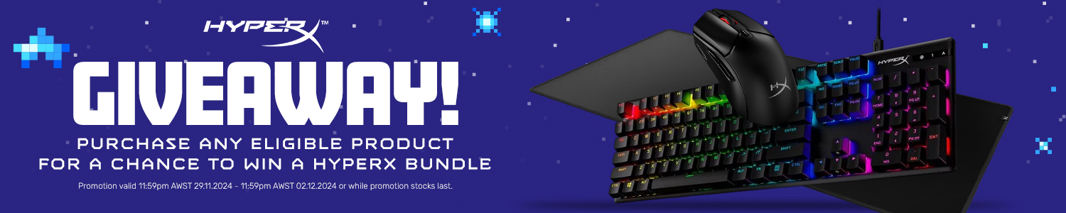 Cyber Weekend 2024 HyperX Giveaway | PLE Computers