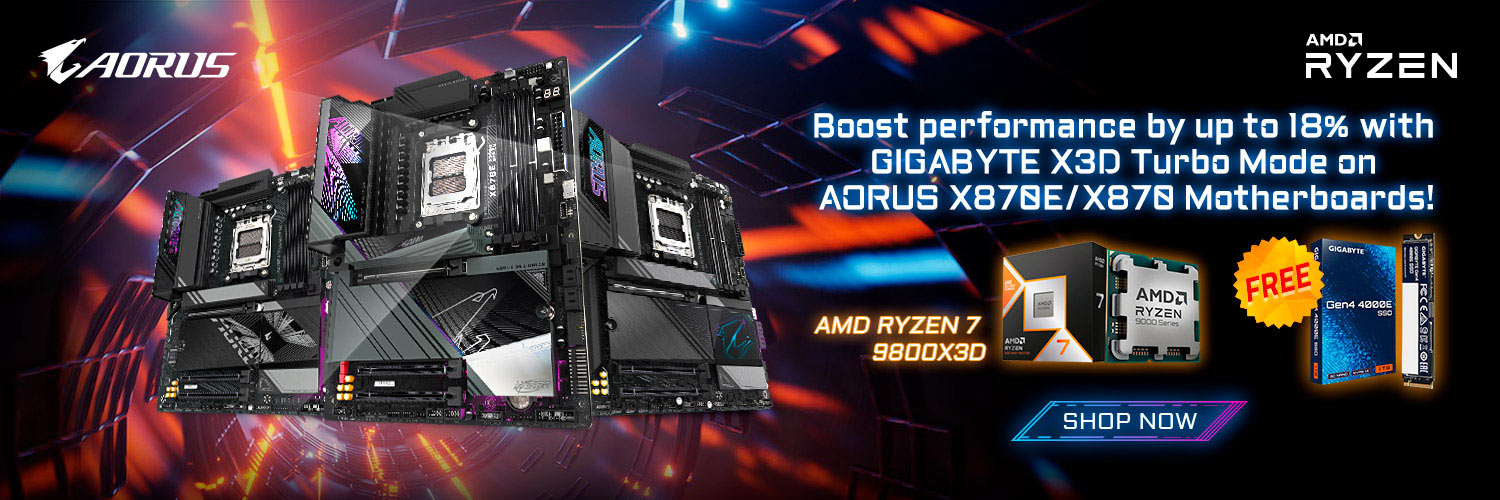 Claim Your Free SSD with GIGABYTE | PLE Computers