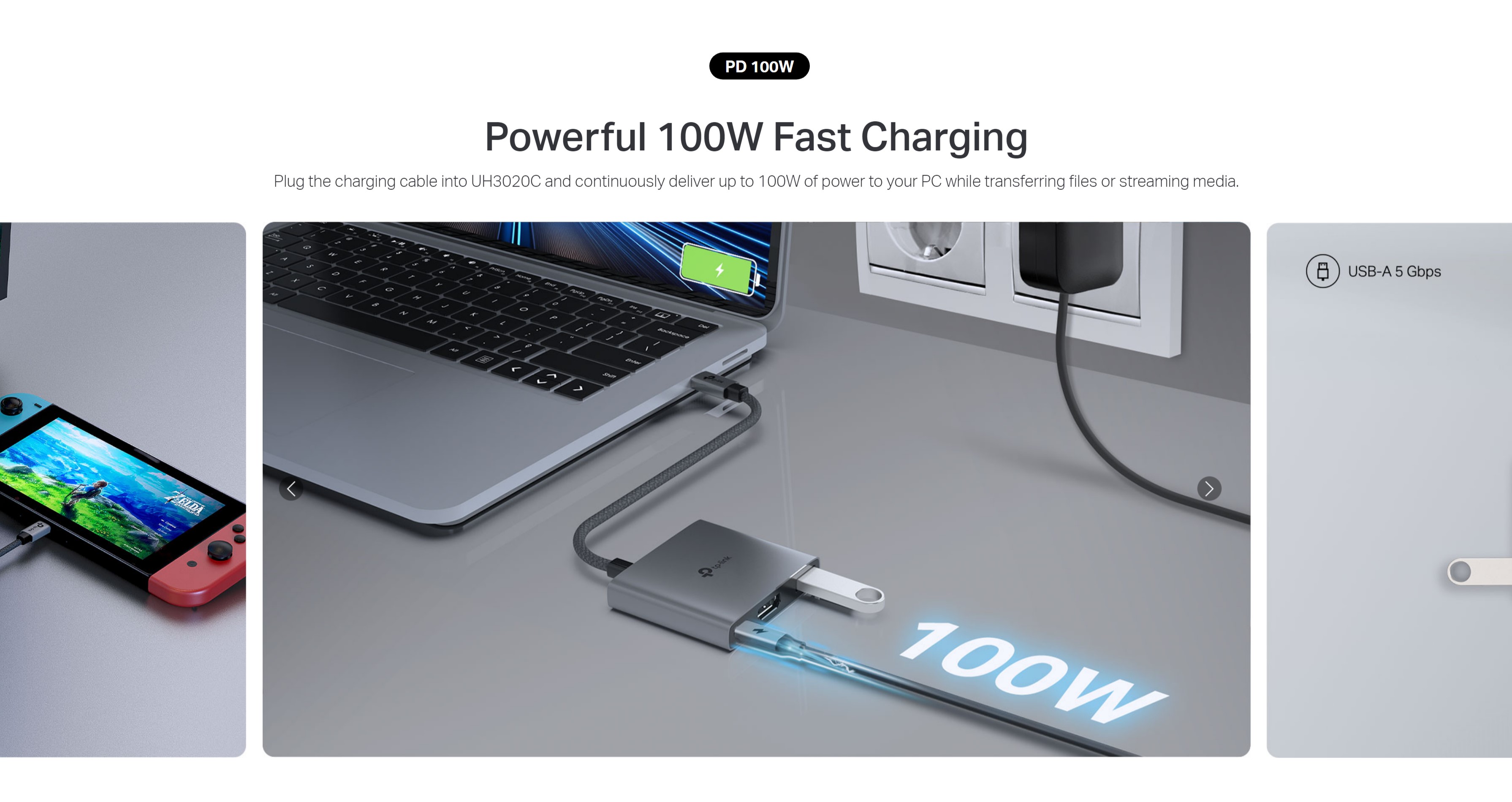 TP-Link UH3020C - USB Type-C 3 in 1 Hub | PLE Computers