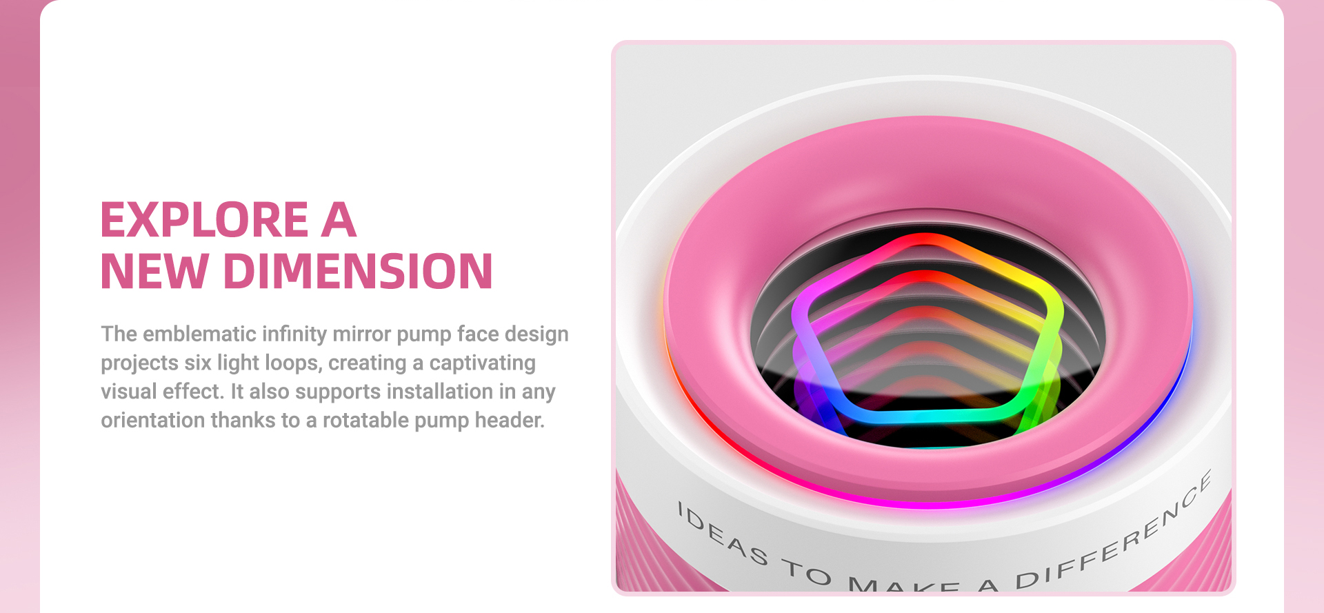 ID-COOLING FX360 INF 360mm ARGB AIO Liquid CPU Cooler (Pink/White ...