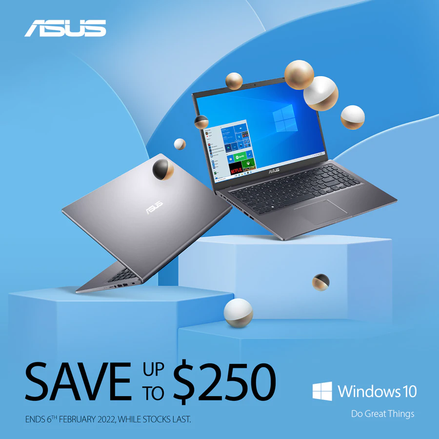 Save up-to $250 on selected ASUS notebooks | PLE Computers