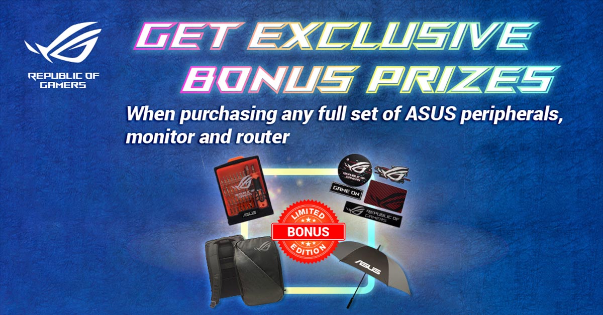 REGISTER YOUR ASUS PRODUCTS AND EARN POINTS | PLE Computers