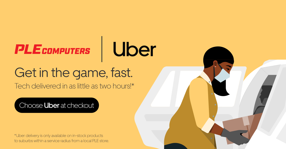 FAST Delivery With Uber | PLE Computers