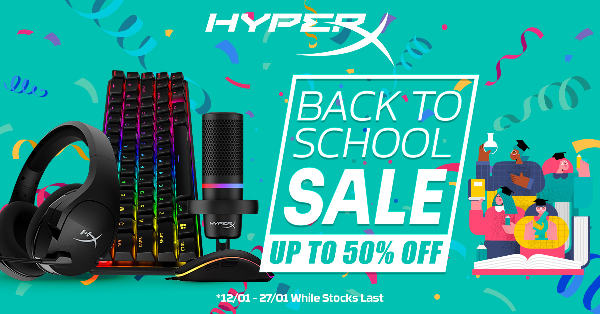HyperX Back 2 School Sale | PLE Computers