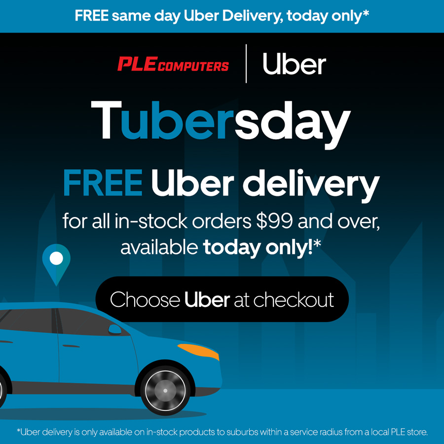 FREE Uber Delivery!* | PLE Computers