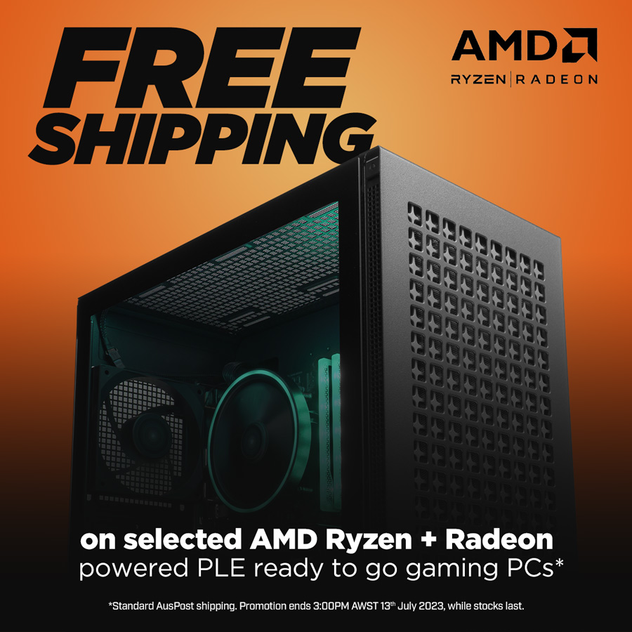 FREE Shipping on selected AMD PCs | PLE Computers
