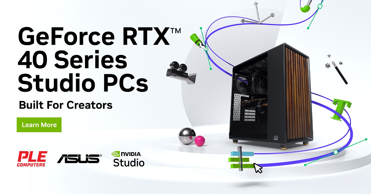 Shop GeForce RTX™ 40 Series Studio PCs | PLE Computers