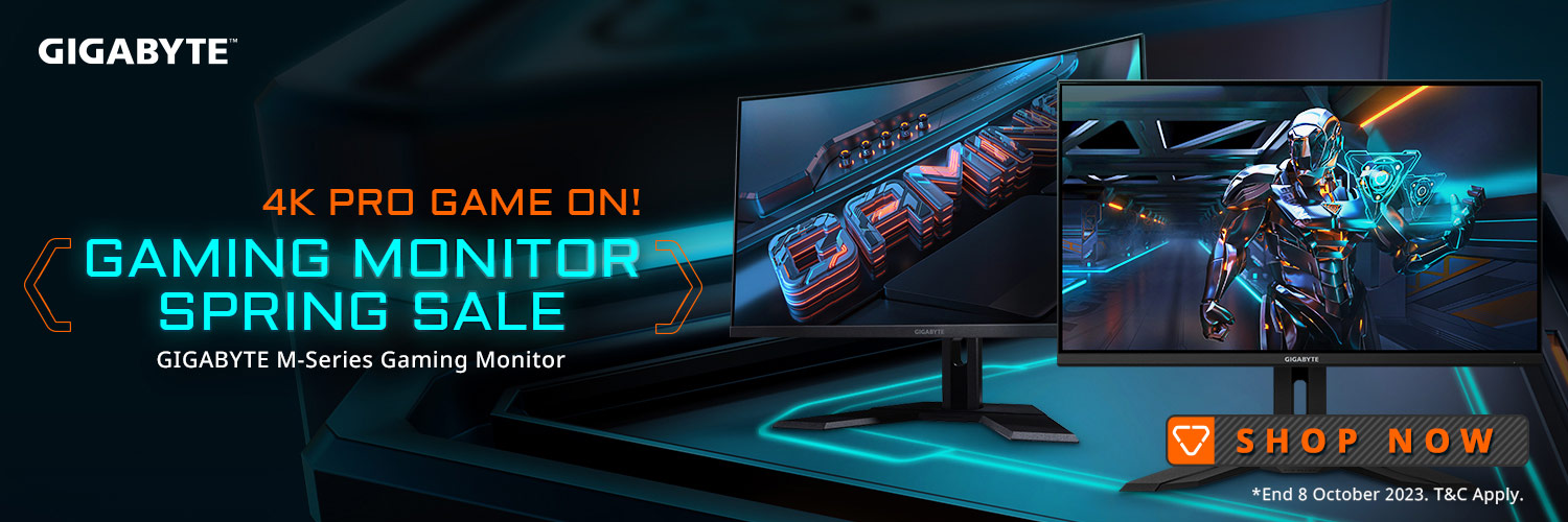 Gigabyte Gaming Monitor Spring Sale | PLE Computers