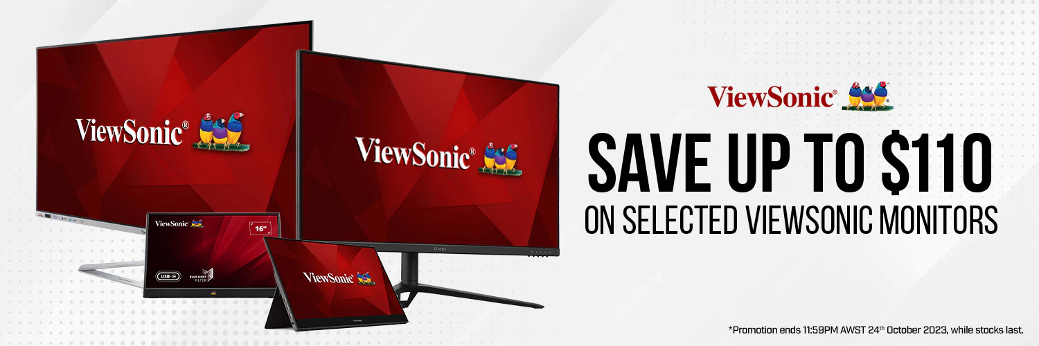 ViewSonic October Promotion | PLE Computers