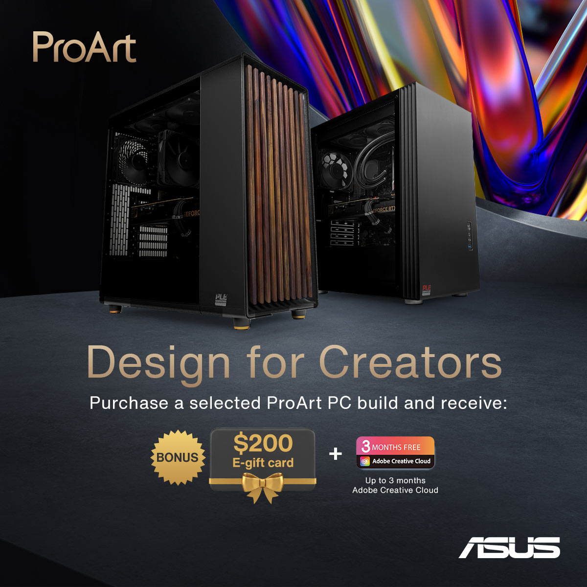ASUS ProArt PC Promotion | PLE Computers