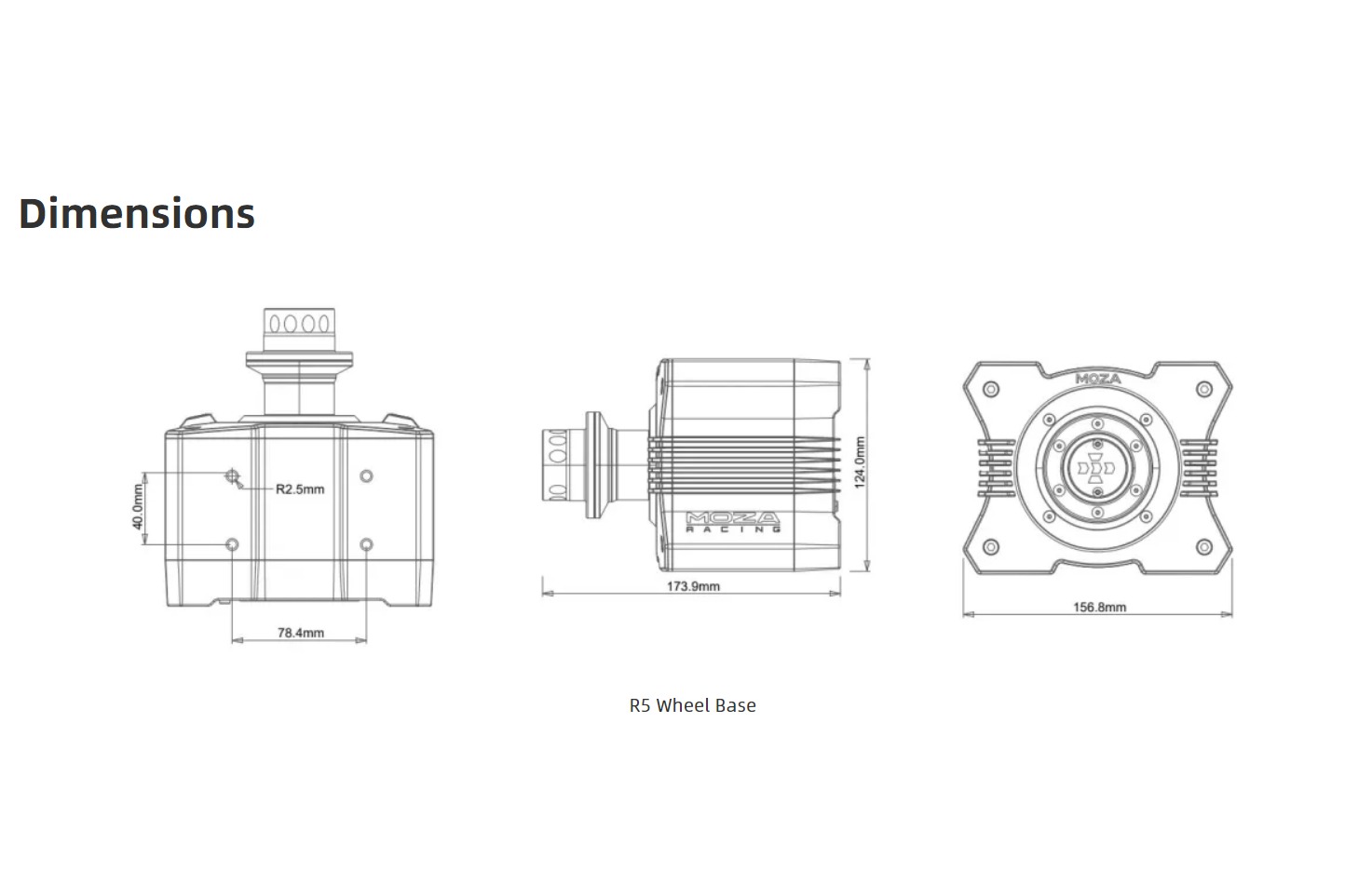 MOZA R5 Racing Simulator Bundle - 5.5Nm Direct Drive Wheel & Pedals ...