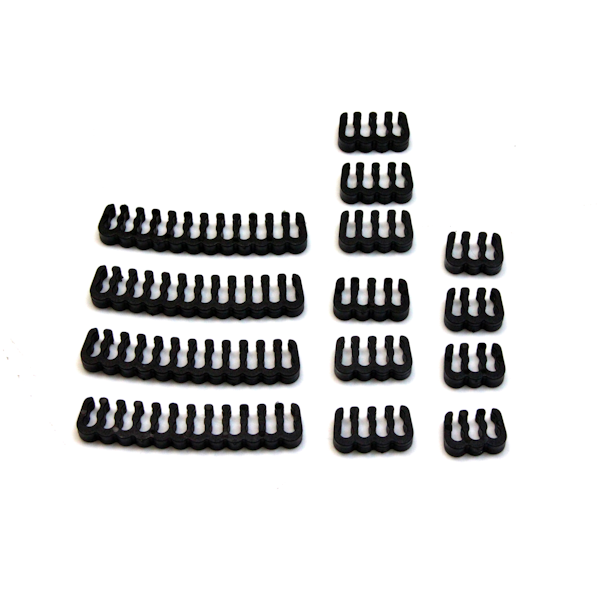 GamerChief Cable Comb Set ABS (Black) | PLE Computers