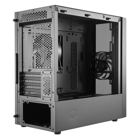 Cooler Master MasterBox NR400 TG Micro Tower Case (Black) | PLE Computers