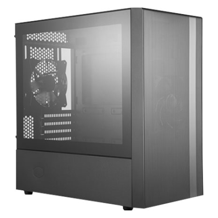 Cooler Master MasterBox NR400 TG Micro Tower Case (Black) | PLE Computers