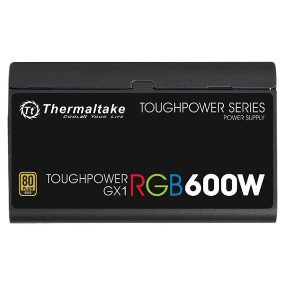 Thermaltake Toughpower GX1 RGB - 600W Gold ATX PSU | PLE Computers
