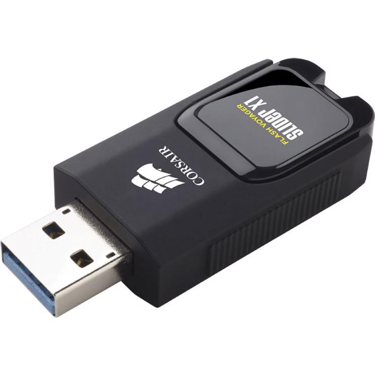 Corsair Flash Voyager Slider X1 64GB USB 3.0 Type-A Flash Drive | PLE ...