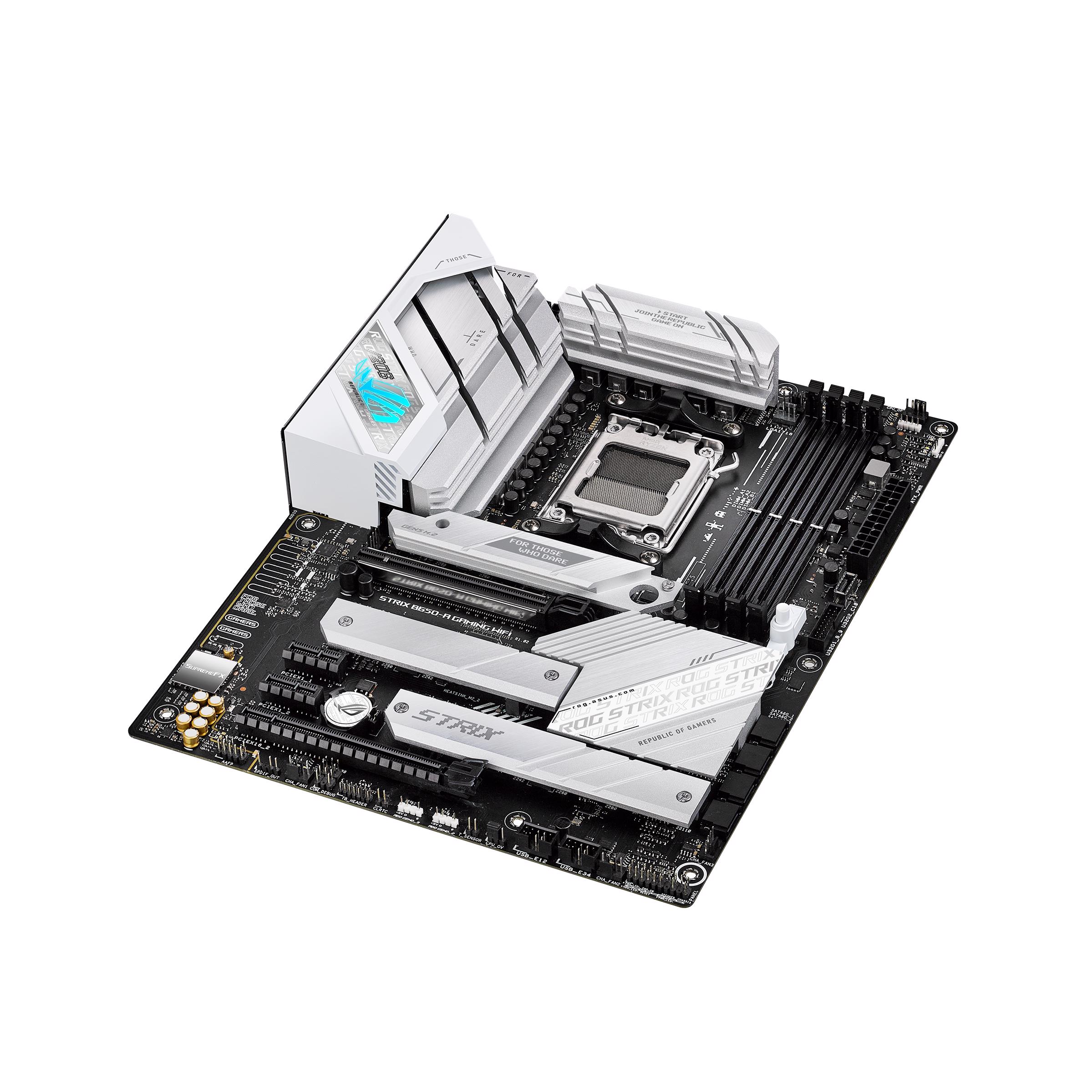Buy Now | ASUS ROG STRIX B650-A Gaming WIFI AM5 ATX Desktop Motherboard ...