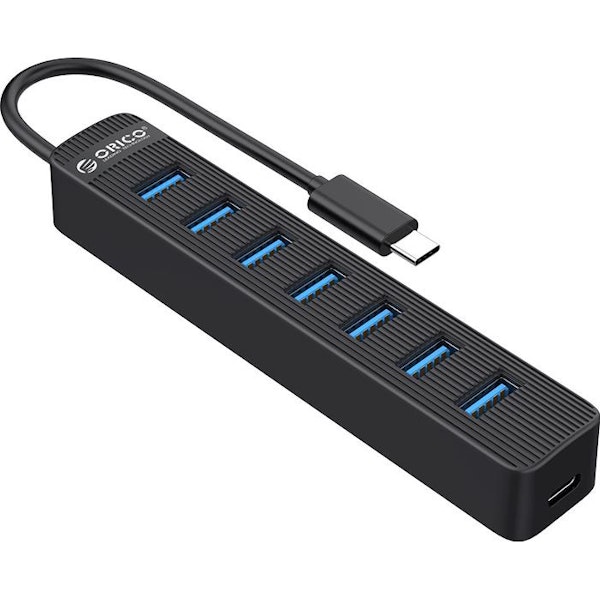 ORICO 7 Port USB 3.0 Hub - Black | PLE Computers
