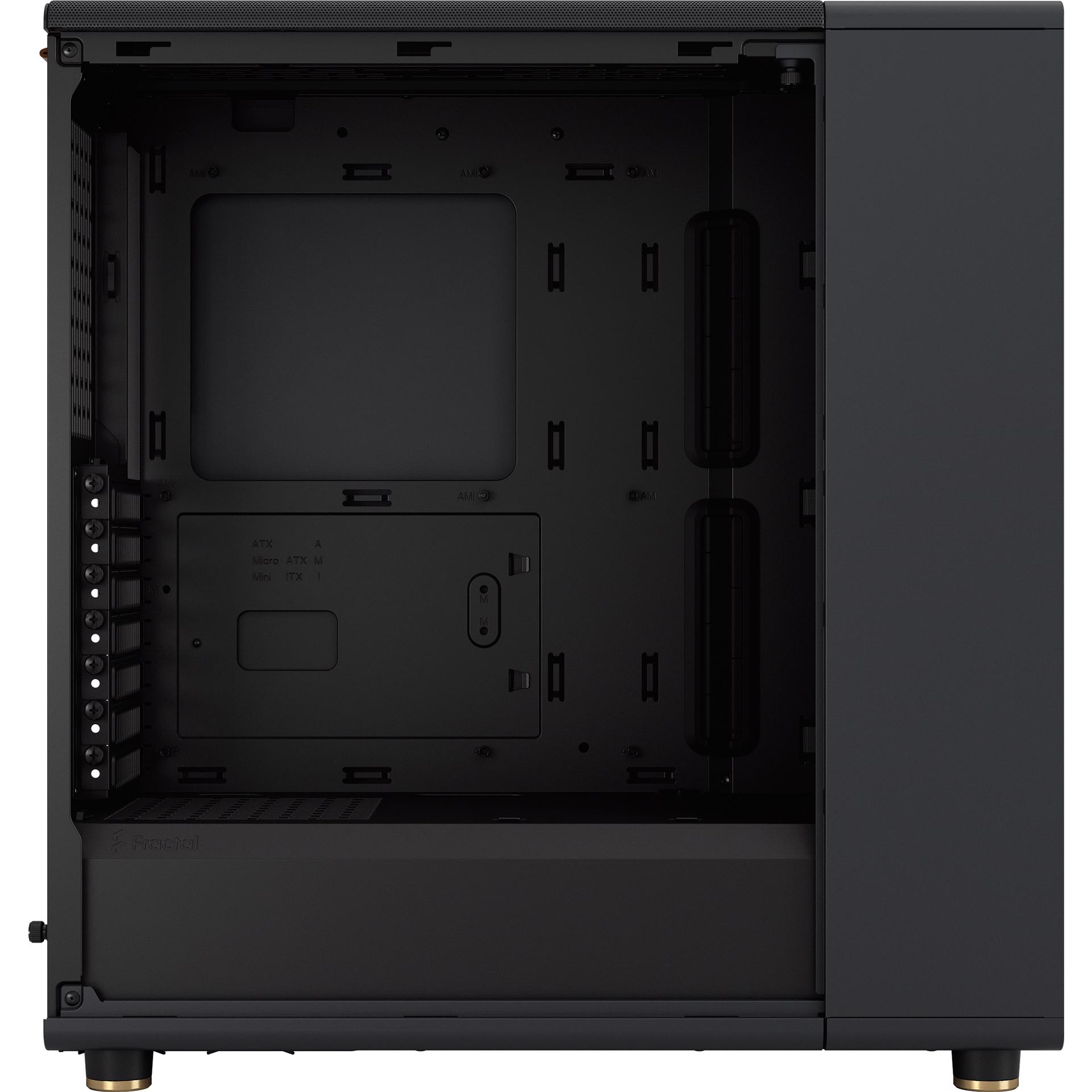 Fractal Design North Mid Tower Case (Charcoal Black) | PLE Computers
