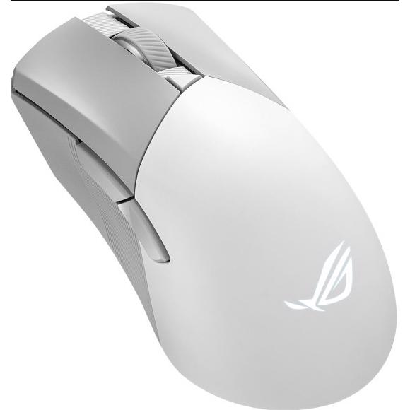 ASUS ROG Gladius III Wireless Aimpoint Gaming Mouse - Moonlight White ...