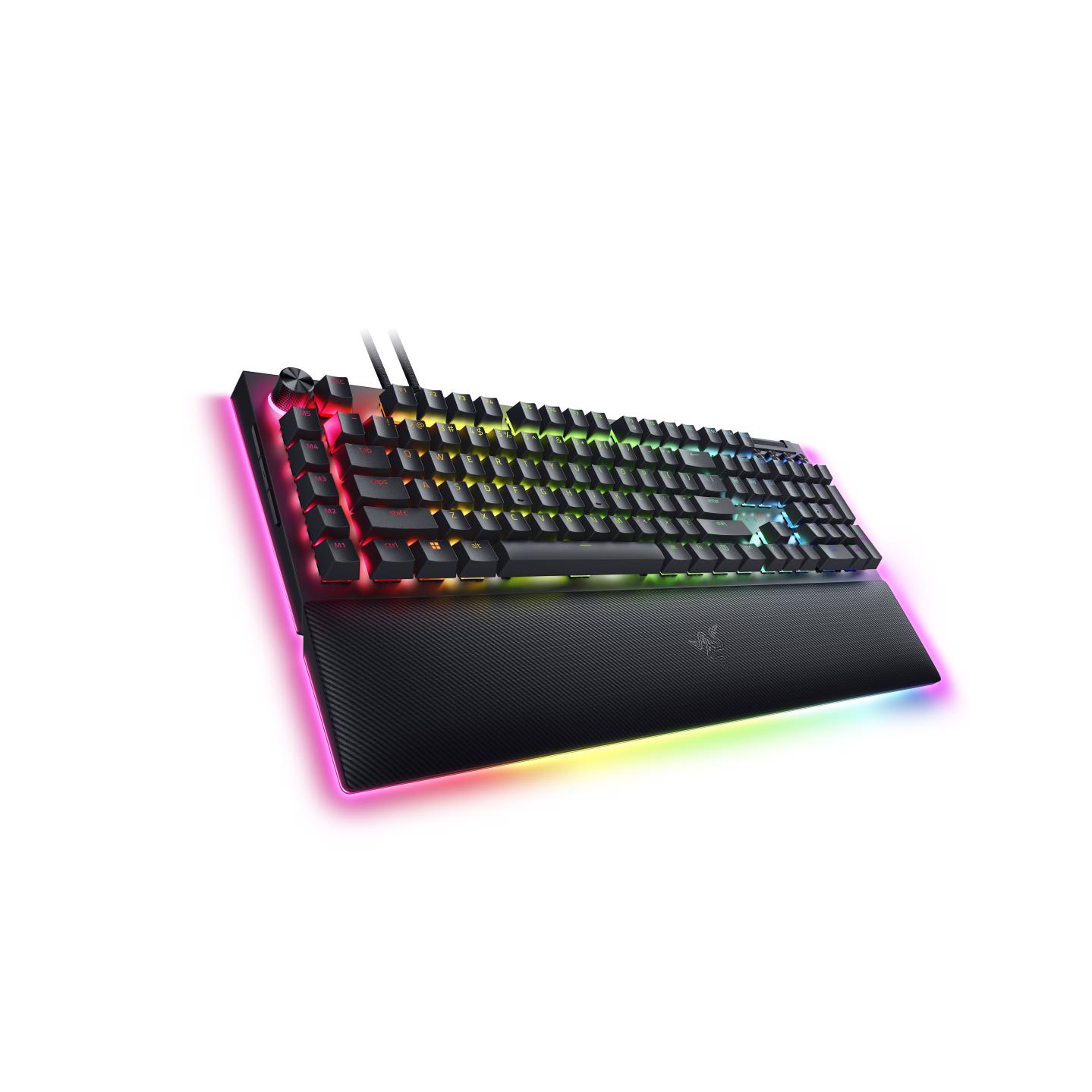 Razer BlackWidow V4 Pro - Mechanical Gaming Keyboard (Yellow Switch ...