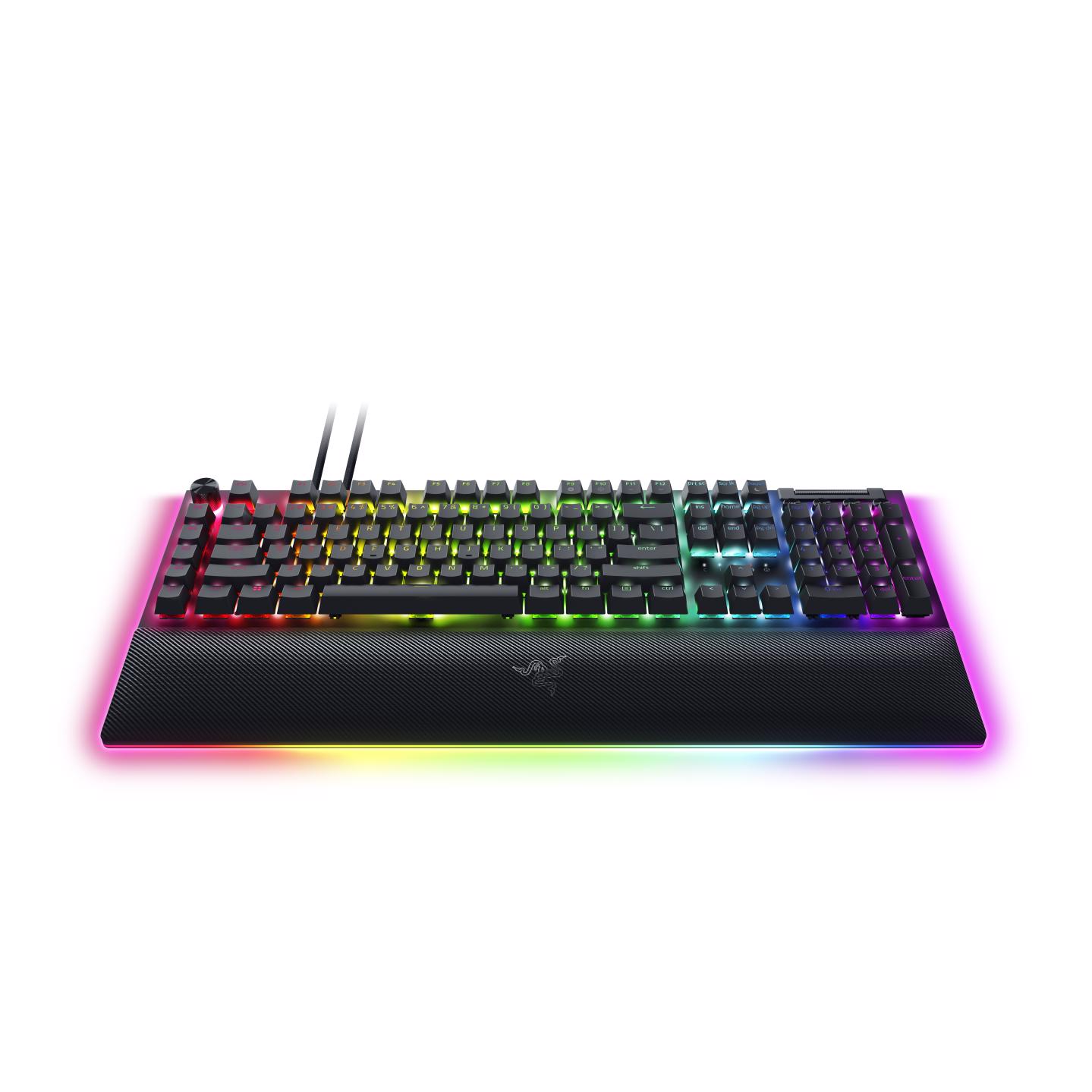 Razer BlackWidow V4 Pro - Mechanical Gaming Keyboard (Yellow Switch ...