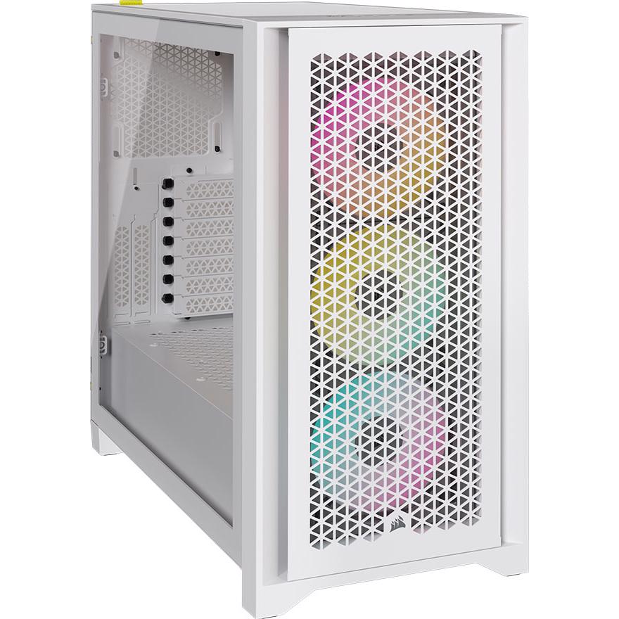 Corsair iCUE 4000D Airflow - Mid Tower Case (White) | PLE Computers