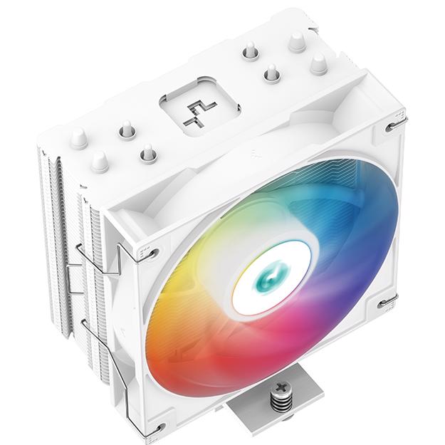 DeepCool AG400 ARGB CPU Cooler - White | PLE Computers