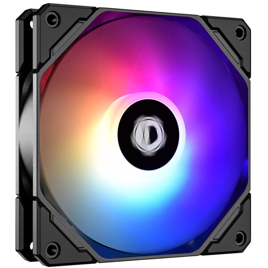 ID-COOLING TF Series 120mm ARGB Reverse Blade PWM Fan (Black) | PLE ...