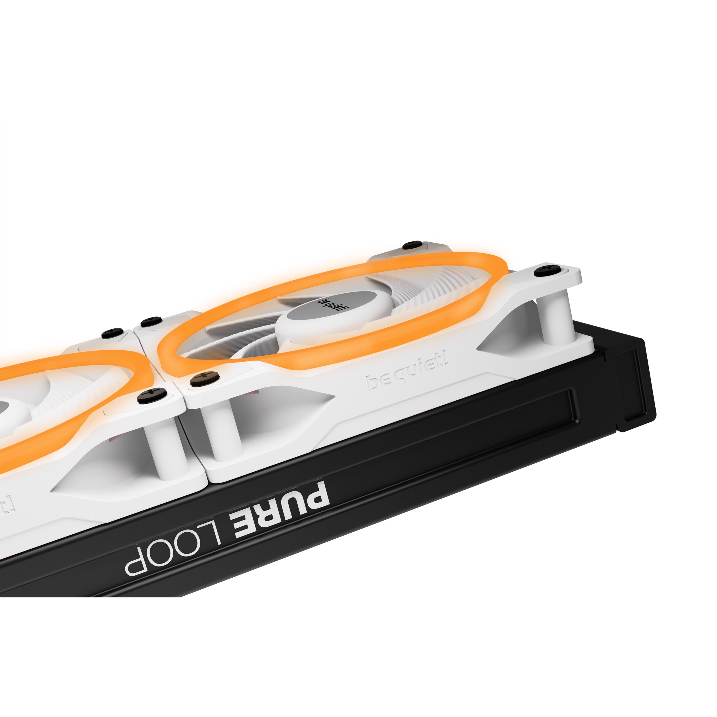 be quiet! LIGHT WINGS 140mm PWM High-Speed Fan 3-Pack (White) | PLE ...