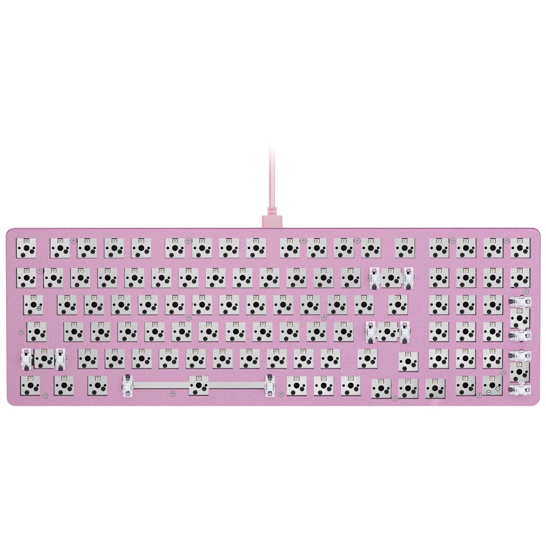 Glorious GMMK 2 Full Size Mechanical Keyboard - Pink (Barebones) | PLE ...