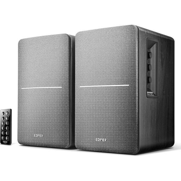 Edifier R1280DB Powered Bluetooth Bookshelf Speakers (Black) | PLE ...