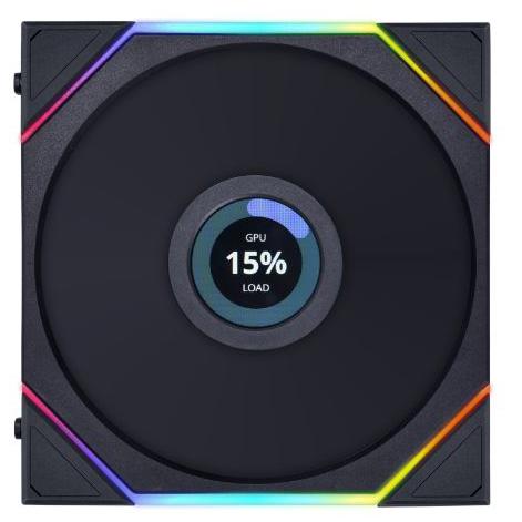 Lian Li UNI FAN TL120 LCD - 120mm Modular LCP Fan 3-Pack w/ Controller ...