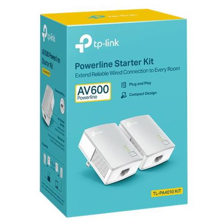 TP-Link PA4010 KIT - AV600 Powerline Starter Kit | PLE Computers
