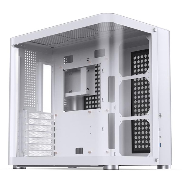 Jonsbo TK-2 Mid Tower ATX Case (White) | PLE Computers