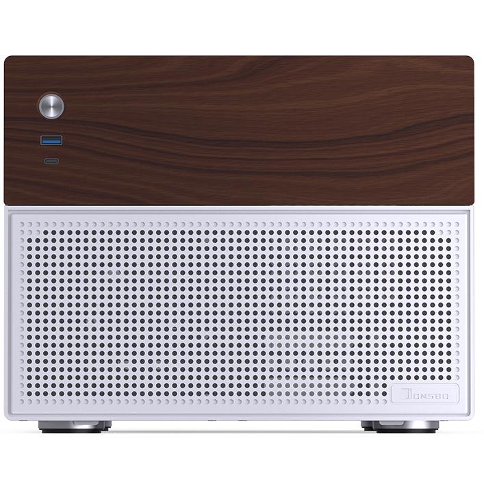 Jonsbo N4 SFF mATX NAS Case (White) | PLE Computers