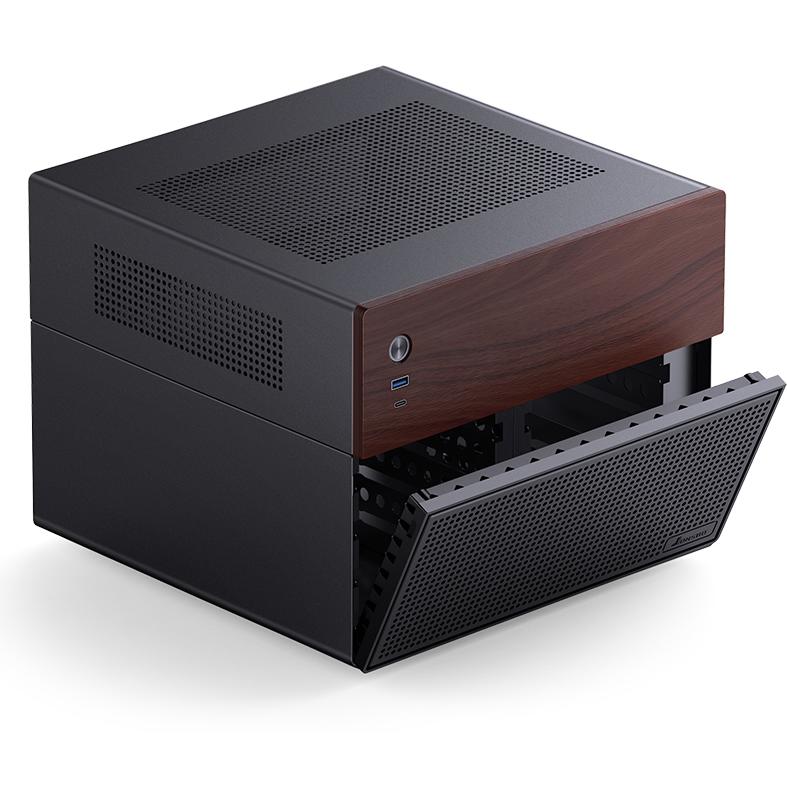 Jonsbo N4 - SFF 19.6L mATX 6+2-Bay NAS Case (Black) | PLE Computers
