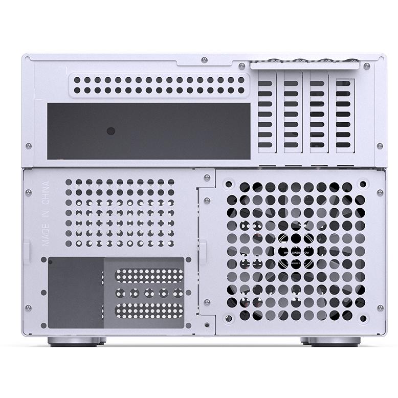 Jonsbo N4 SFF mATX NAS Case (White) | PLE Computers