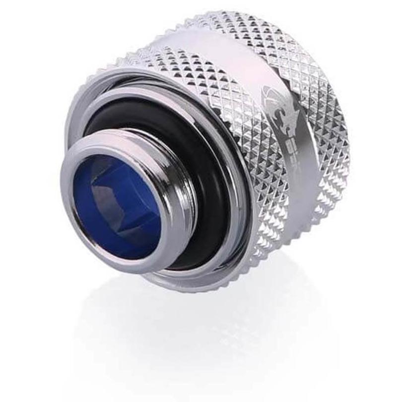 Bykski G1/4 12mm Hard Tube Compression Fitting - Silver | PLE Computers