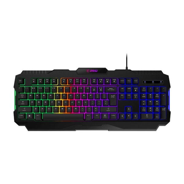 MSI Forge GK100 RGB Gaming Keyboard | PLE Computers