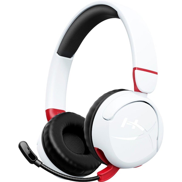 HyperX Cloud Mini Wireless - Compact Headset for Young Gamers (White ...